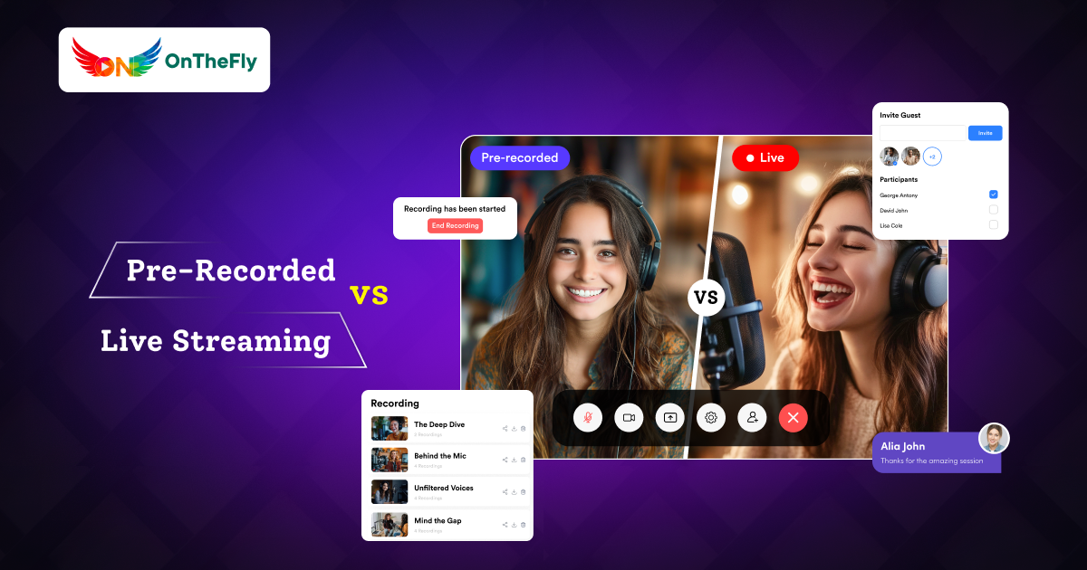 Pre-Recorded Streaming Vs. Live Streaming: Pros & Cons